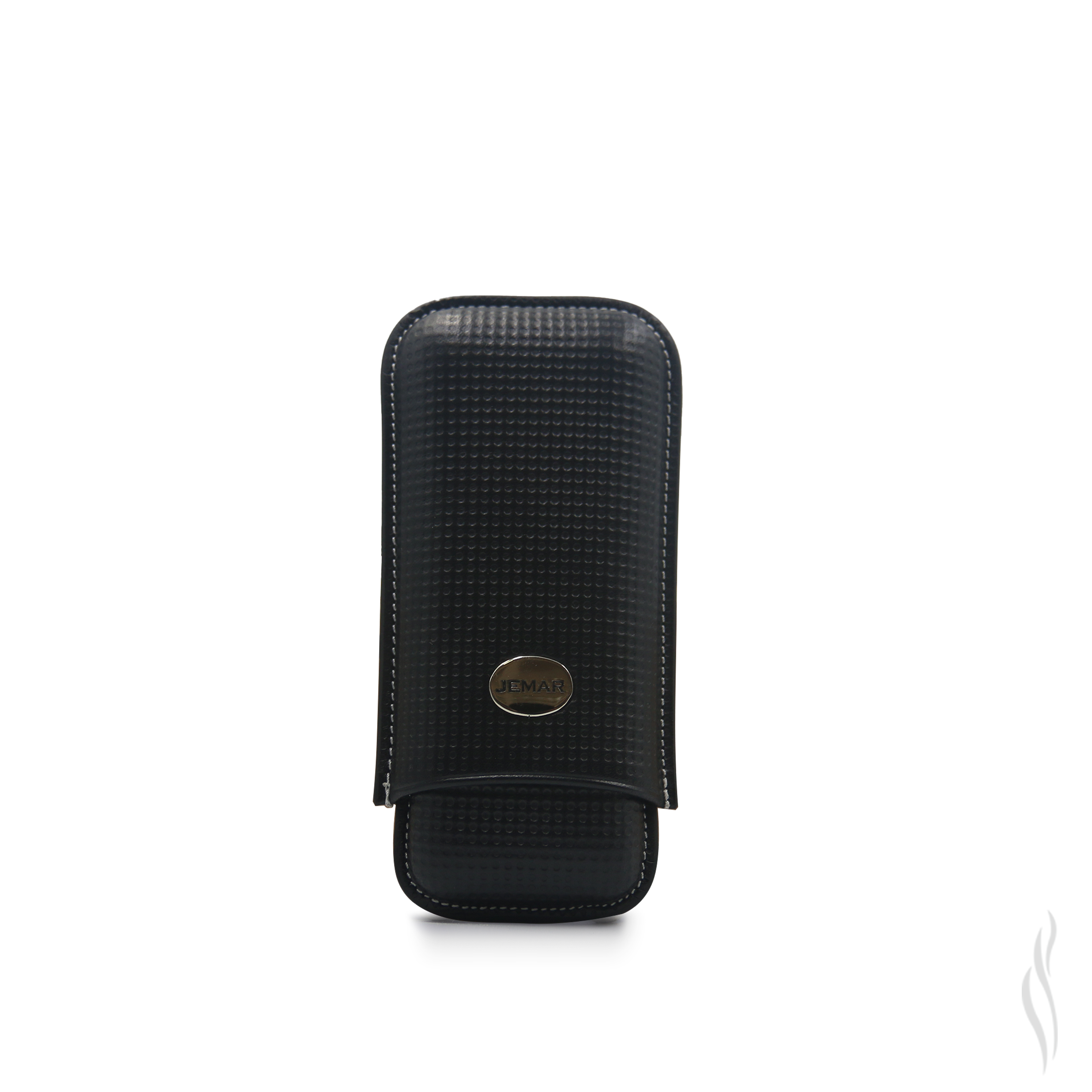 Jemar Cigar Case Purera Silver Negro – Akiki's Cigars