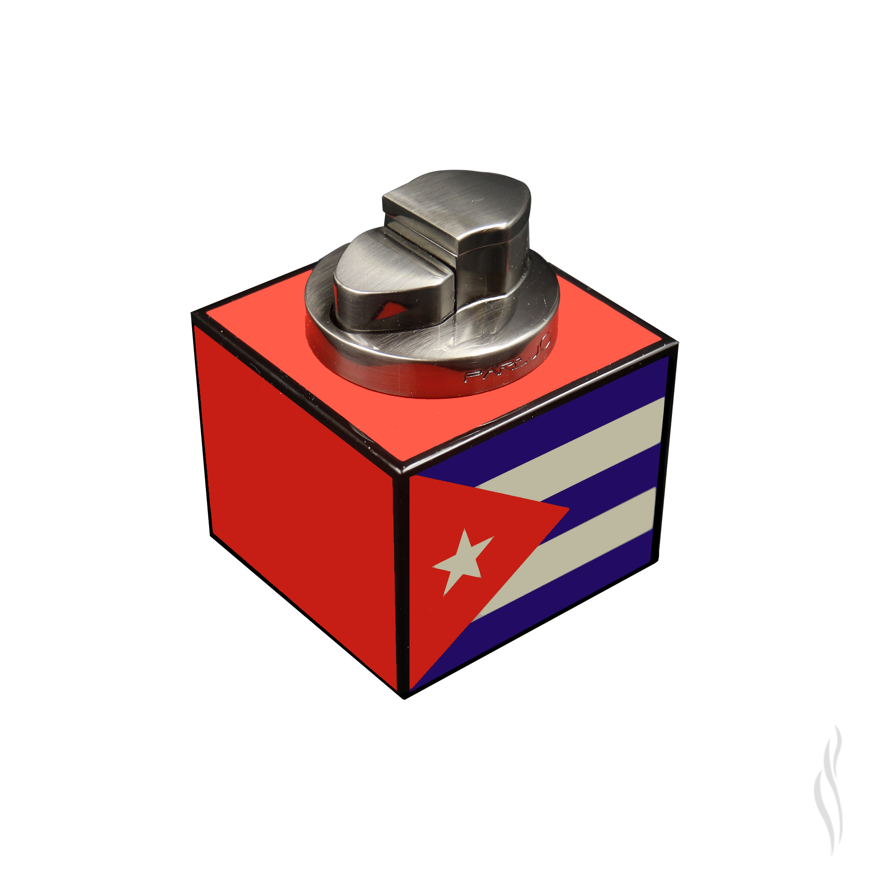 Parejo Quad Torch Table Lighter Cuban Flag Design – Akiki's Cigars