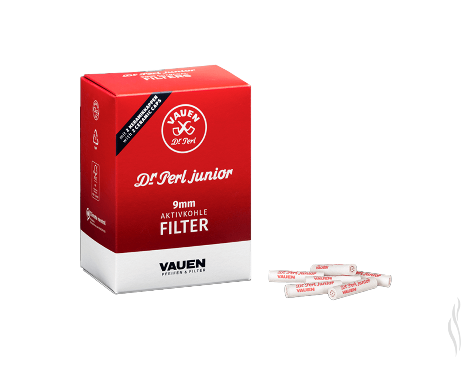 Vauen Dr Perl Filter 9Mm 180Pcs – Akiki's Cigars